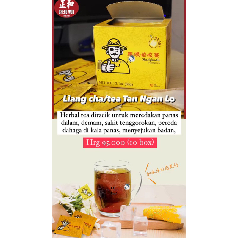 Jual Liang cha/tea tan ngan lo (PO PENANG) | Shopee Indonesia