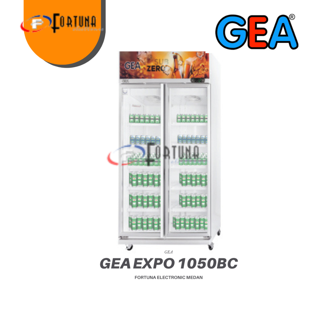 Jual GEA SHOWCASE DISPLAY BIR COOLER EXPO-1050BC / EXPO 1050 BC MEDAN ...