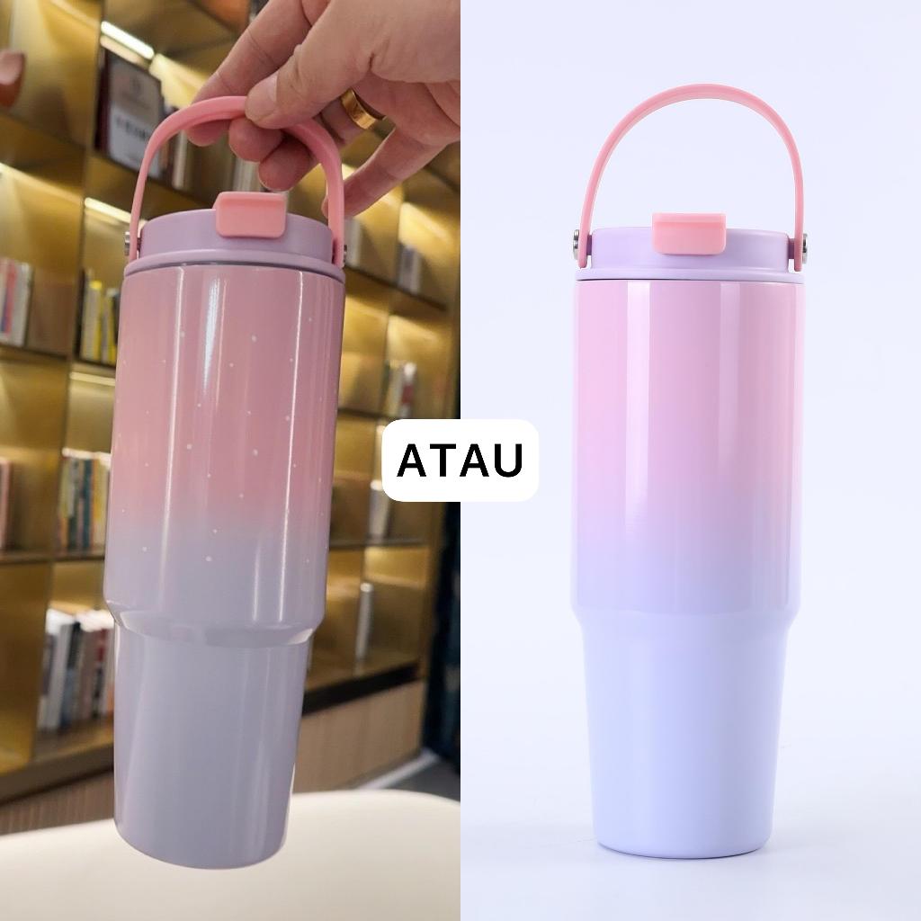 Jual Tumbler Gradasi With Handle 900ml / Tumbler 2 Cara Minum / Tumbler ...