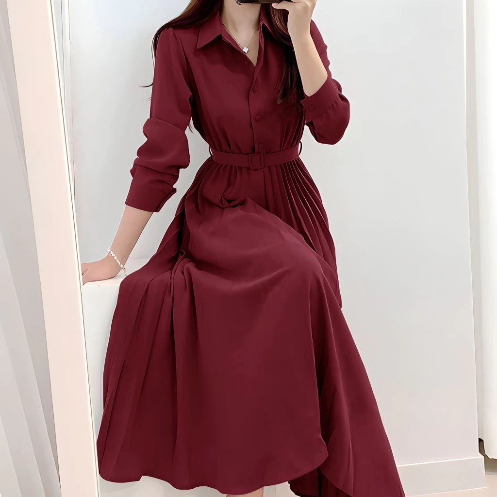Jual QUINNYSHOP-COD-DRESS WANITA TERBARU-LONGDRES WANITA-DRESS NATAL ...