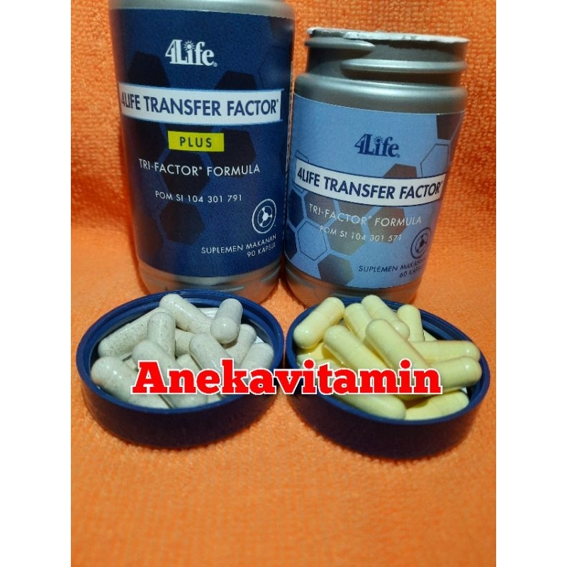 Jual ecer suplemen transfer factor tri atau plus per10 kapsul | Shopee ...