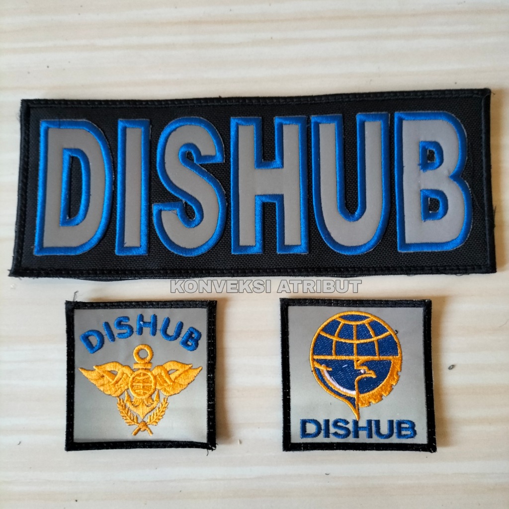 Jual jual logo rompi dishub | bordir logo dishub | bordir logo dinas ...