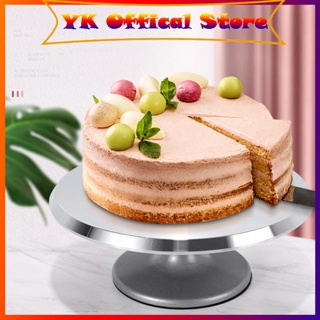 Jual 12inch Aluminum Meja Putar Penghias Kue Baki Cake Tray Lazy Susan ...