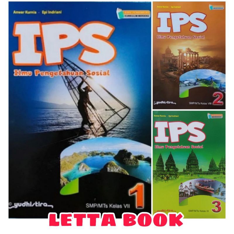 Jual BUKU IPS KELAS 7 8 9 SMP/MTs YUDHISTIRA KURIKULUM MERDEKA | Shopee ...