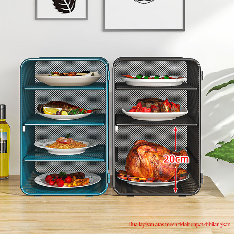 Jual Rak lemari Tempat Penyimpanan Makanan Tudung Saji Rak makanan ...
