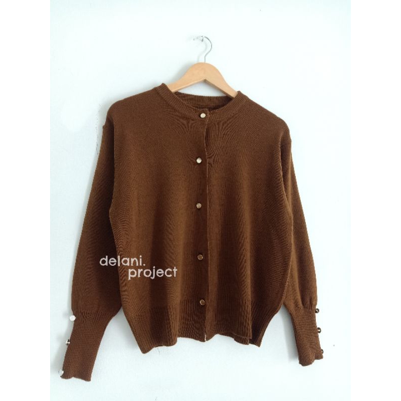 Jual Kyoto Cardi Knit Delani.project | Shopee Indonesia