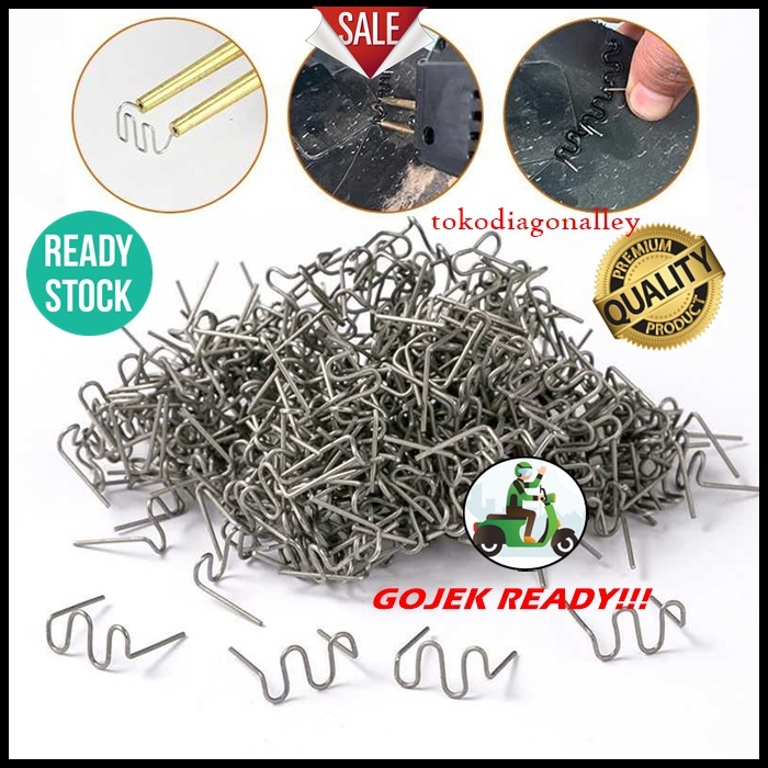 Jual Kawat Las Plastik Isi Ulang Solder Plastik Las Bemper Staples ...