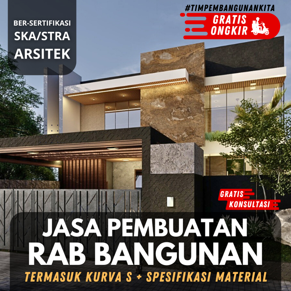 Jual JASA PEMBUATAN RAB BANGUNAN TERPERCAYA | Shopee Indonesia