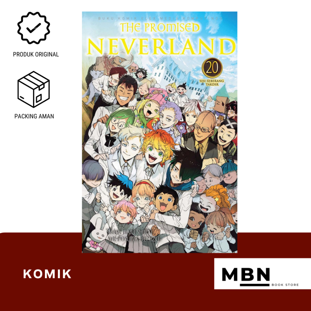 Jual Komik seri THE PROMISED NEVERLAND VOL 1-20 (END) | Shopee Indonesia