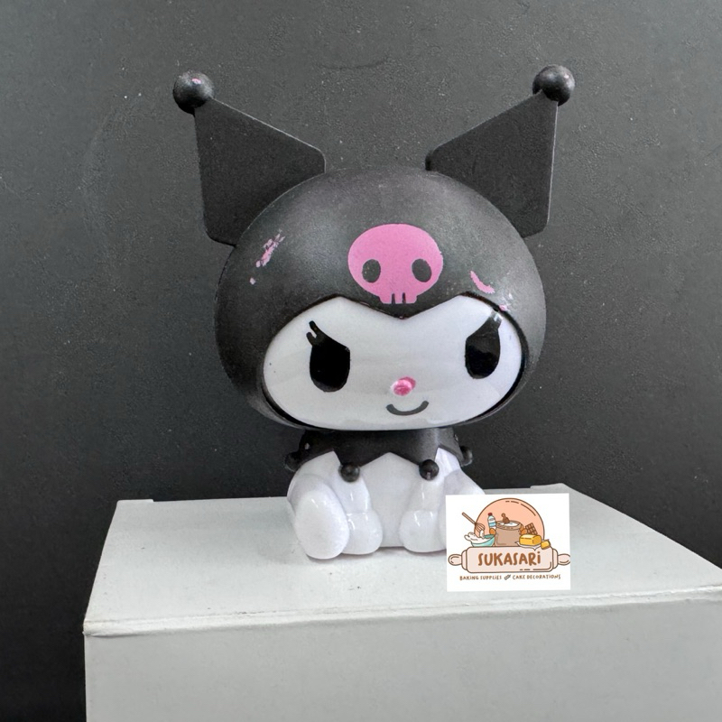 Jual Topper Kuromi Black Hitam Cake Topper toper hiasan kue hampers ...