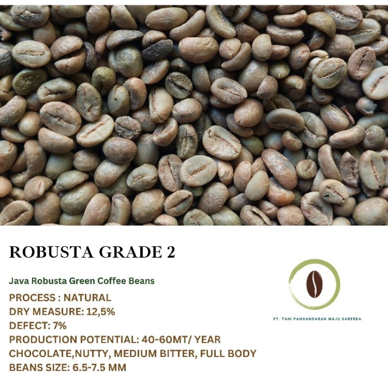 Jual Green Beans Robusta Grade 2 | Shopee Indonesia