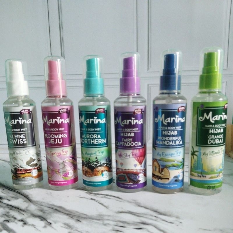 Jual Marina Hair & Body Mist Spray 100 ml | Shopee Indonesia