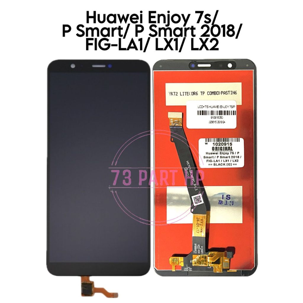 Jual LCD Touchscreen Fullset Hua wei Enjoy 7s / P Smart / FIG-LX1 / FIG ...