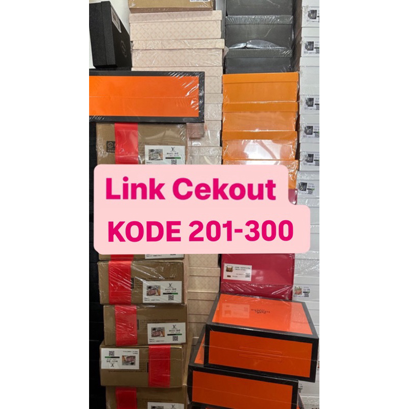 Jual CEKOUT TAS KODE 201-300 (live) | Shopee Indonesia