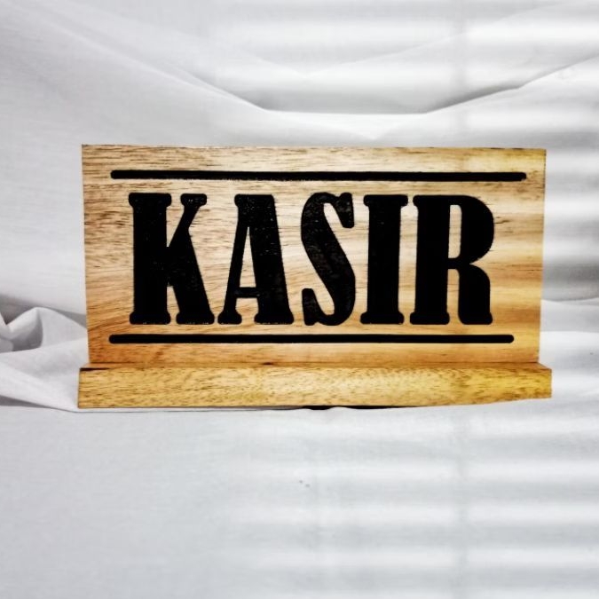 Jual Papan Sign Board Kasir Bahan kayu Ukir estetik | Shopee Indonesia