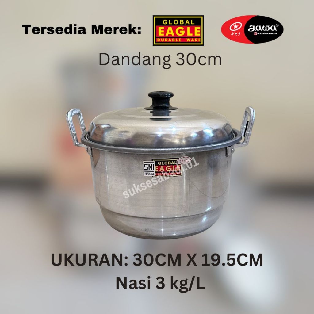 Jual PANCI DANDANG KUKUS 18 20 22 24 26 28 30 33 36 CM ALUMINIUM GLOBAL EAGLE / DANDANG KUKUS ...