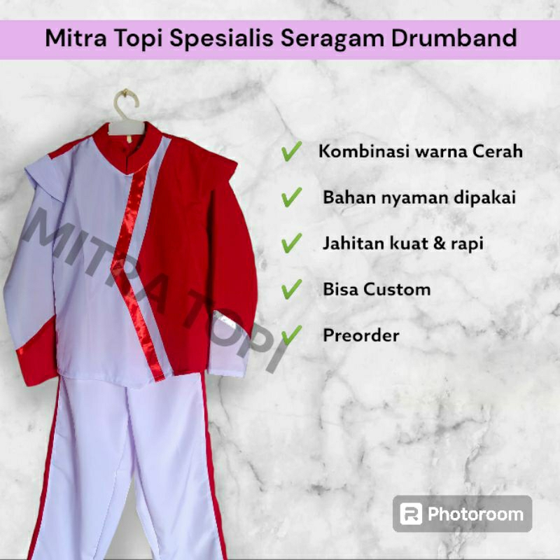 Jual SERAGAM MARCHINGBAND / Seragam Drumband Berkualitas Terbaik ...