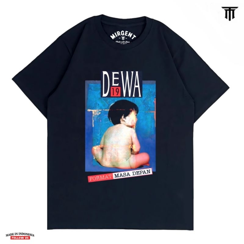 Jual KAOS BAND // KAOS DEWA 19 // BAJU DEWA 19 FORMAT MASA DEPAN ...