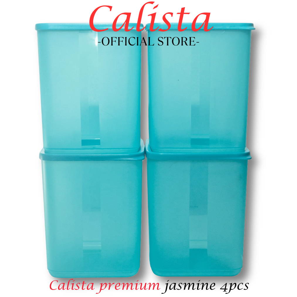 Jual FOOD CONTAINER CALISTA PREMIUM JASMINE 1 SET ISI 4PCS/ TEMPAT ...