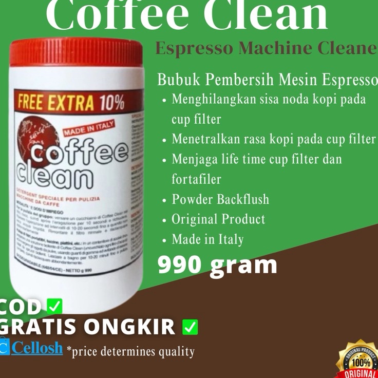 Jual Nm Coffee Clean Espresso Machine Cleaner Bubuk Descaler Diterjen ...