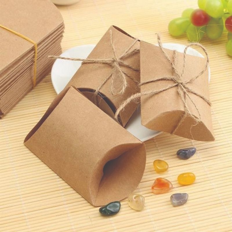 Jual pillow box packaging souvenir gift pillow box promo murah bahan ...