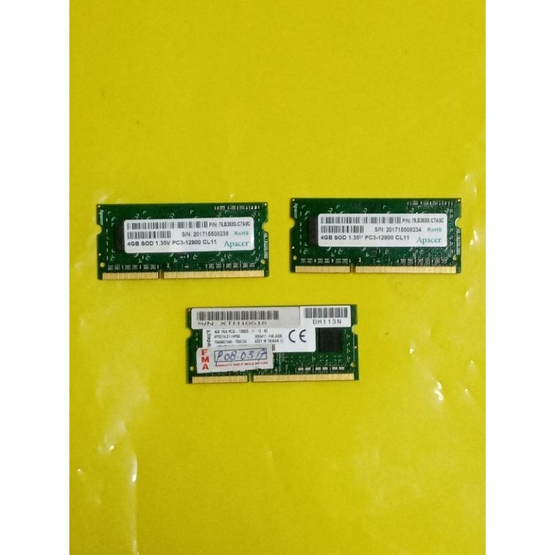 Jual Ram laptop 4GB DDR3L All merek | Ram laptop 4GB PC3L All merek ...