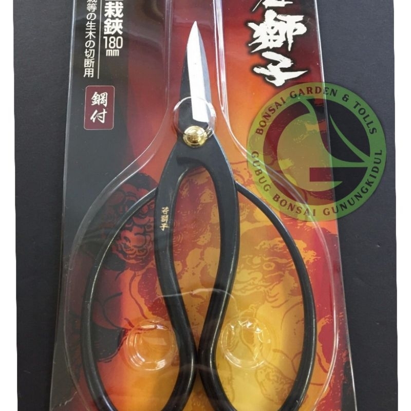 Jual Bonsai Tool Wakajishi shears steel 180mm Flower Arrangement Scissors Japan | Shopee Indonesia