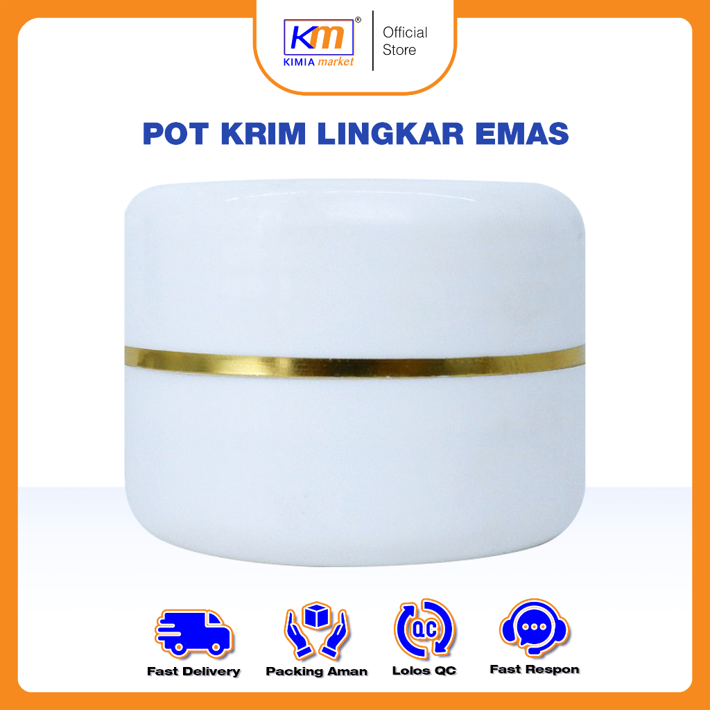 Jual Pot Jar Cream Plastik warna Putih ukuran 15 gram isi 5pcs | Shopee ...
