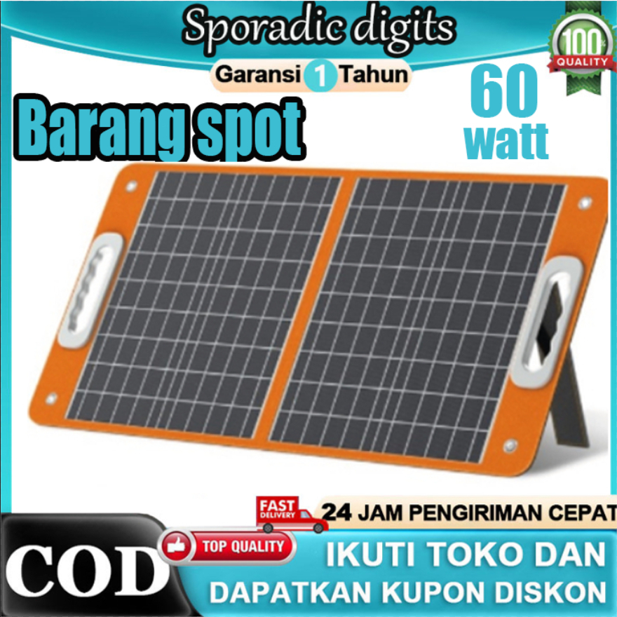 Jual (Garansi 1 Tahun) Pengisi Daya Tenaga Surya Lipat Portabel FlashFish 220V 150W untuk ...