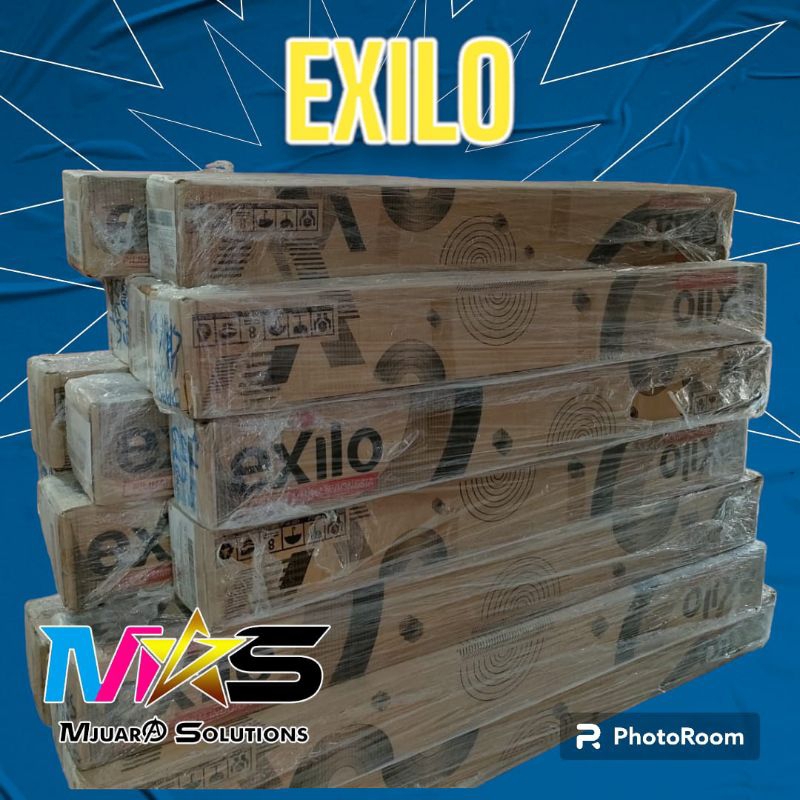 Jual Sticker Exilo White Glosy Uk 1.27m | Shopee Indonesia