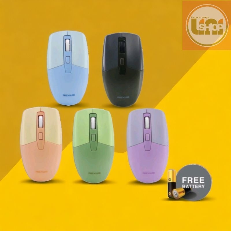 Jual Mouse Wireless Rexus Q50 silent click | Shopee Indonesia