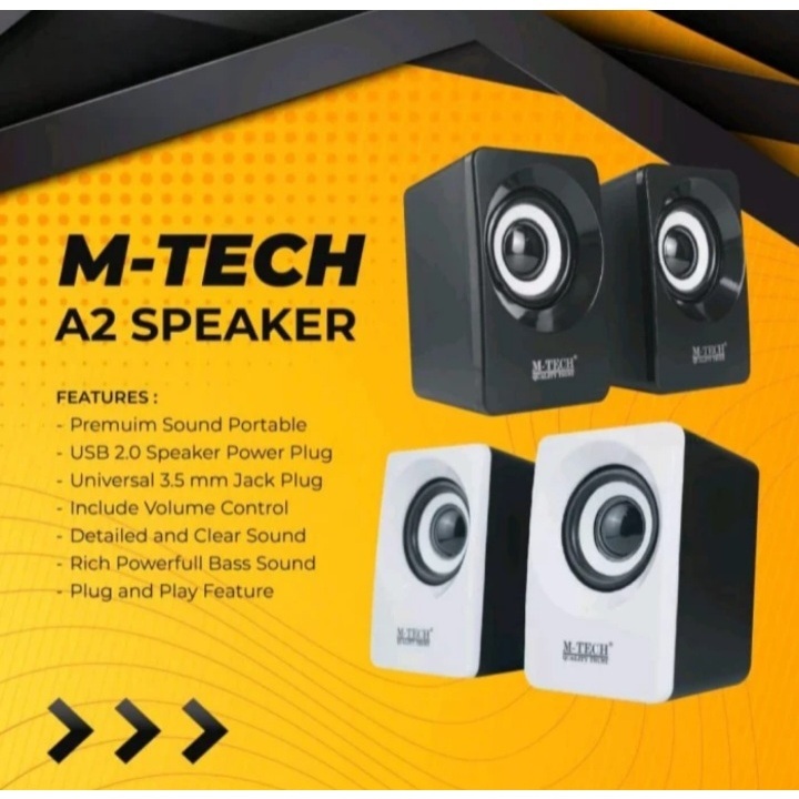 Jual Speaker PC Komputer laptop M-Tech A2 Multimedia USB Mtech | Shopee ...