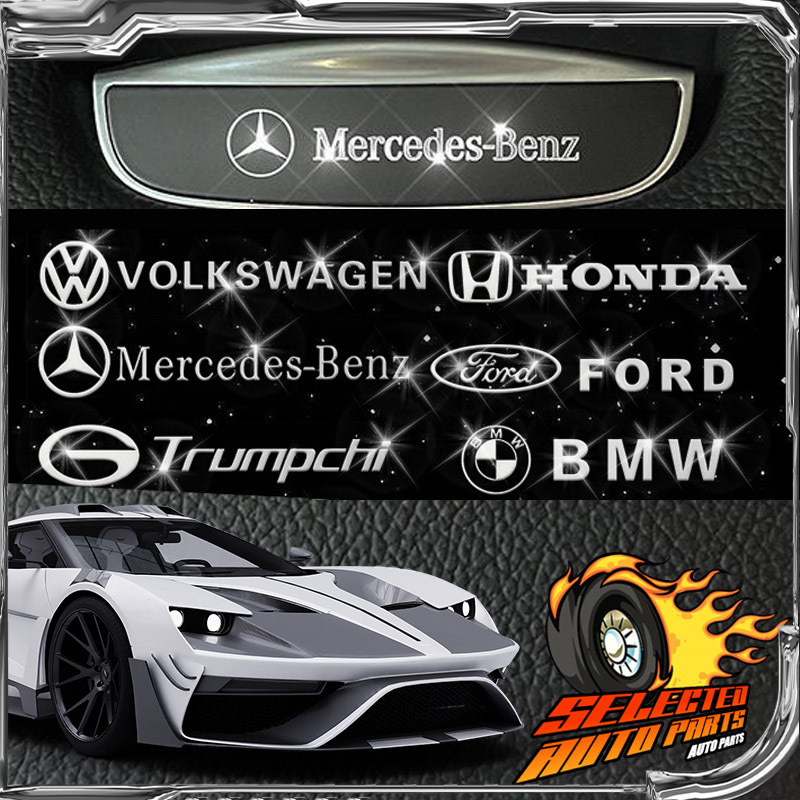 Jual 【10 Pcs】 Stiker Mobil Logam logo 3D Stiker Eksterior Stiker ...