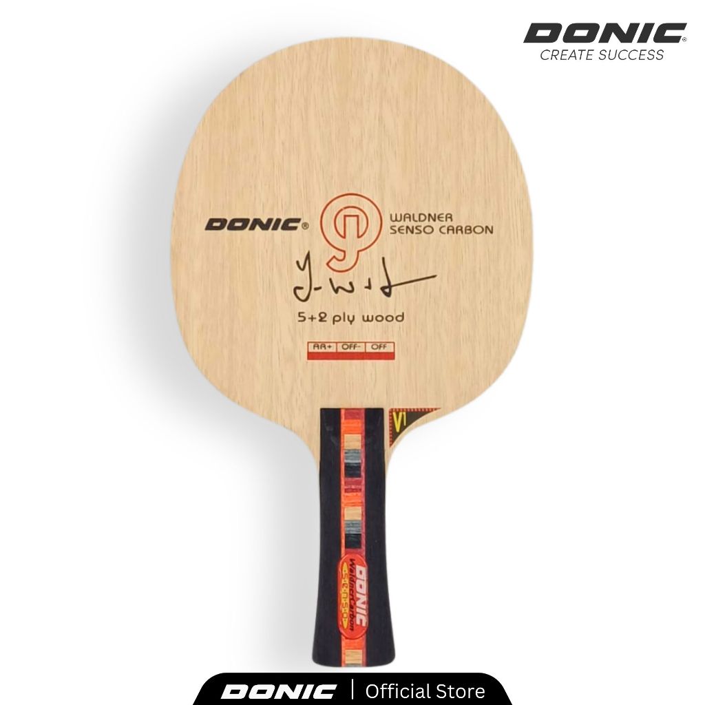Jual DONIC bat pingpong Waldner Senso Carbon / Bet Tenis Meja pingpong ...