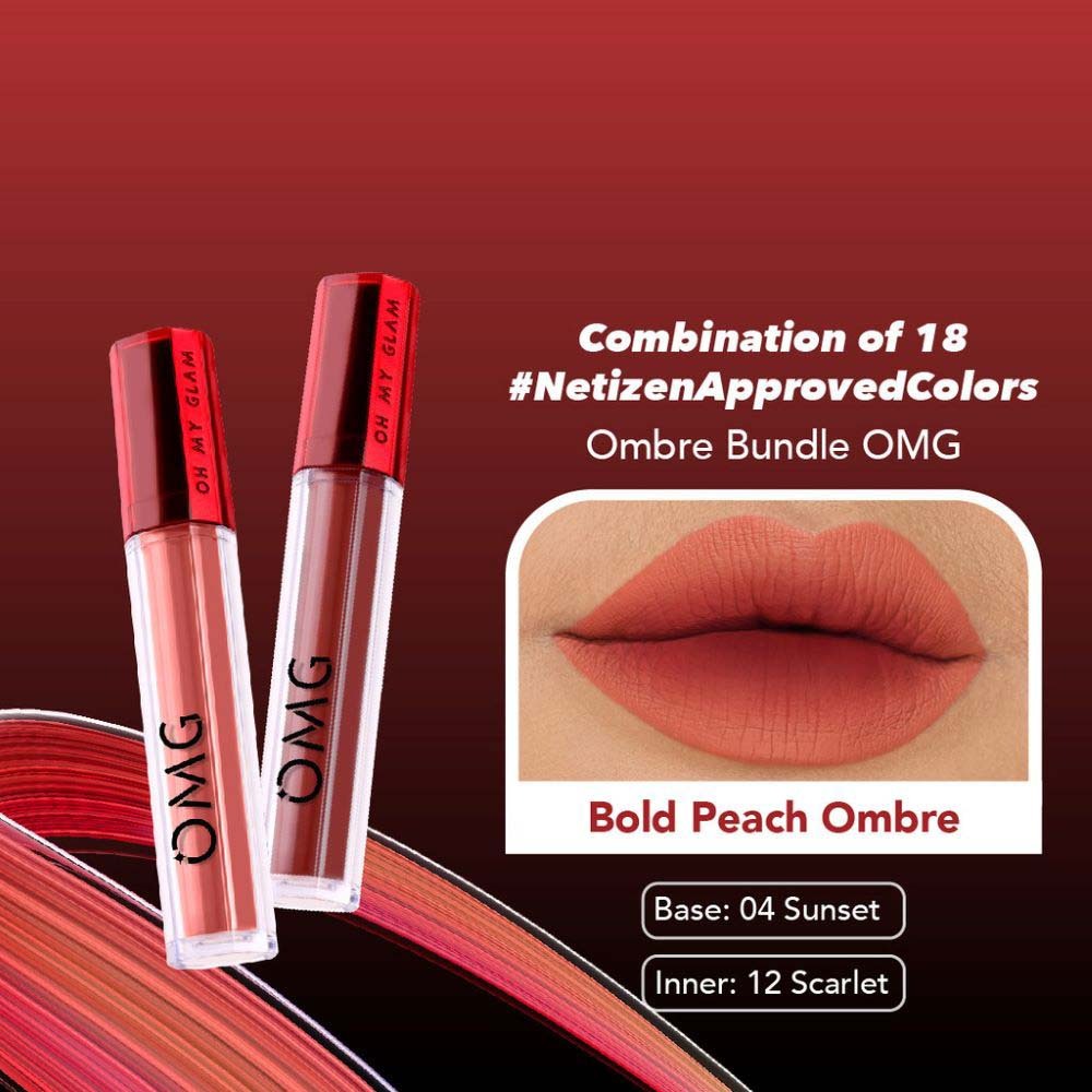 Jual PAKET OMBRE LIPS OMG | Lipcream OMG Ombre Coffee Edition| Ombre Lipcream OMG | | Ombre Lips ...