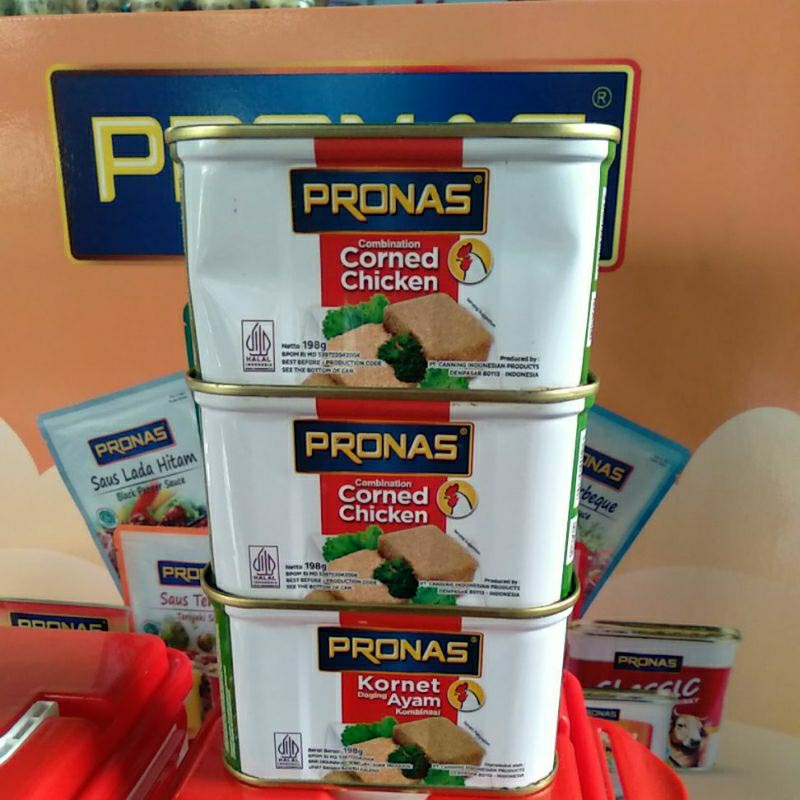 Jual pronas cornet chicken 198 gr.. | Shopee Indonesia