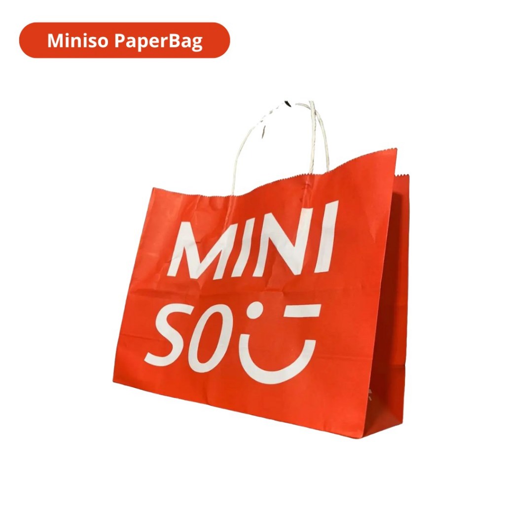 Jual Paper Bag MINISO Ukuran Small Dan Medium | Shopee Indonesia