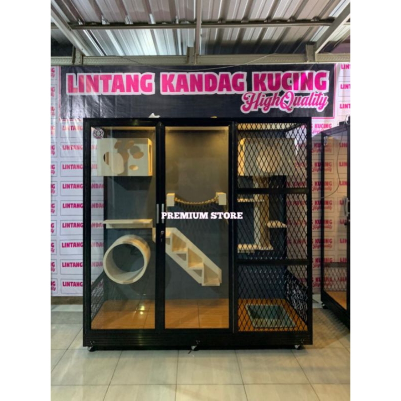 Jual Kandang kucing besar kandang kucing alumunium cat home cat ...