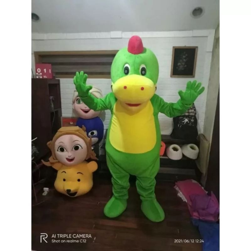 Jual Kostum Badut Karakter Dinosaurus | Shopee Indonesia
