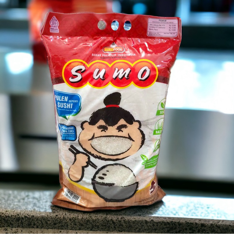 Jual BERAS SUMO merah dan hijau 10KG dan 5KG | Shopee Indonesia