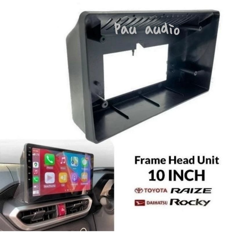Jual frame head unit android 10 inch raize/rocky | Shopee Indonesia
