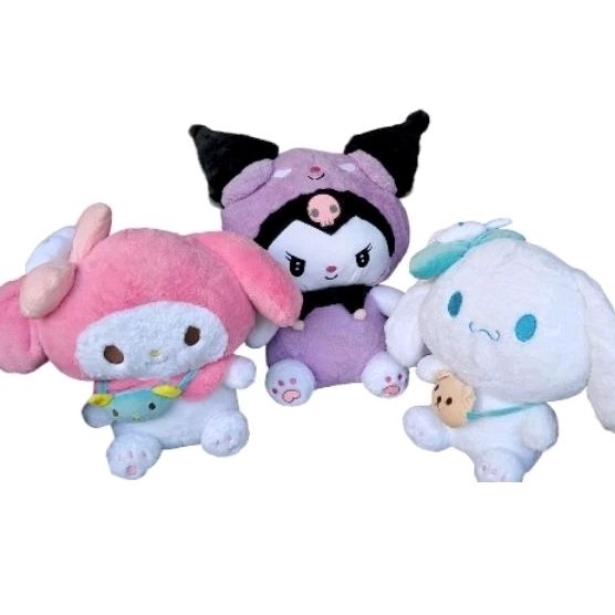 Jual Muraaaahh Bantal boneka Kuromi My Melody Hello kitty cinamoroll sanrio series | Shopee ...
