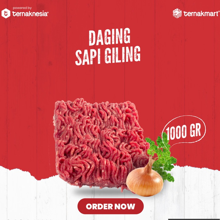 Jual Ternakmart Daging Sapi Giling Minced Beef Meat 250gr 500gr Mpasi