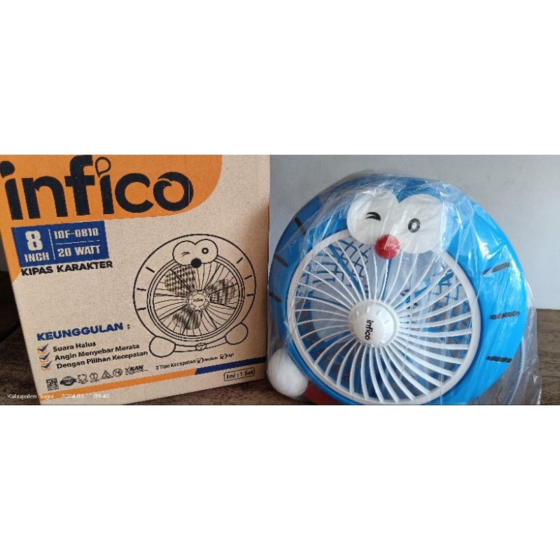 Jual KIPAS KARAKTER INFICO 8 INCH | Shopee Indonesia