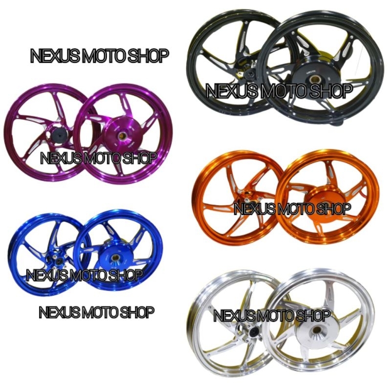 Jual velg vnd six star v2 vario110 velg vnd beat velg vnd six star gen ...