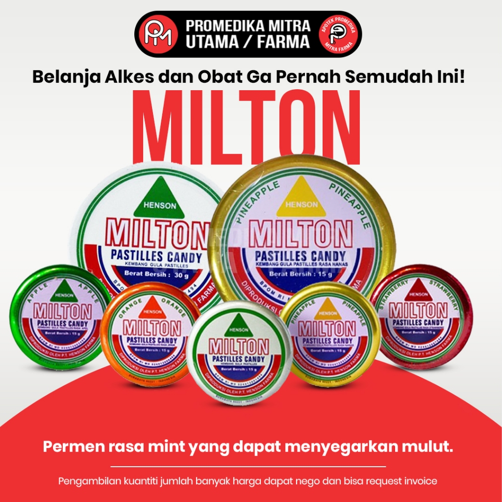Jual Milton Kaleng / Permen Milton Kaleng / 15gr / 30gr | Shopee Indonesia