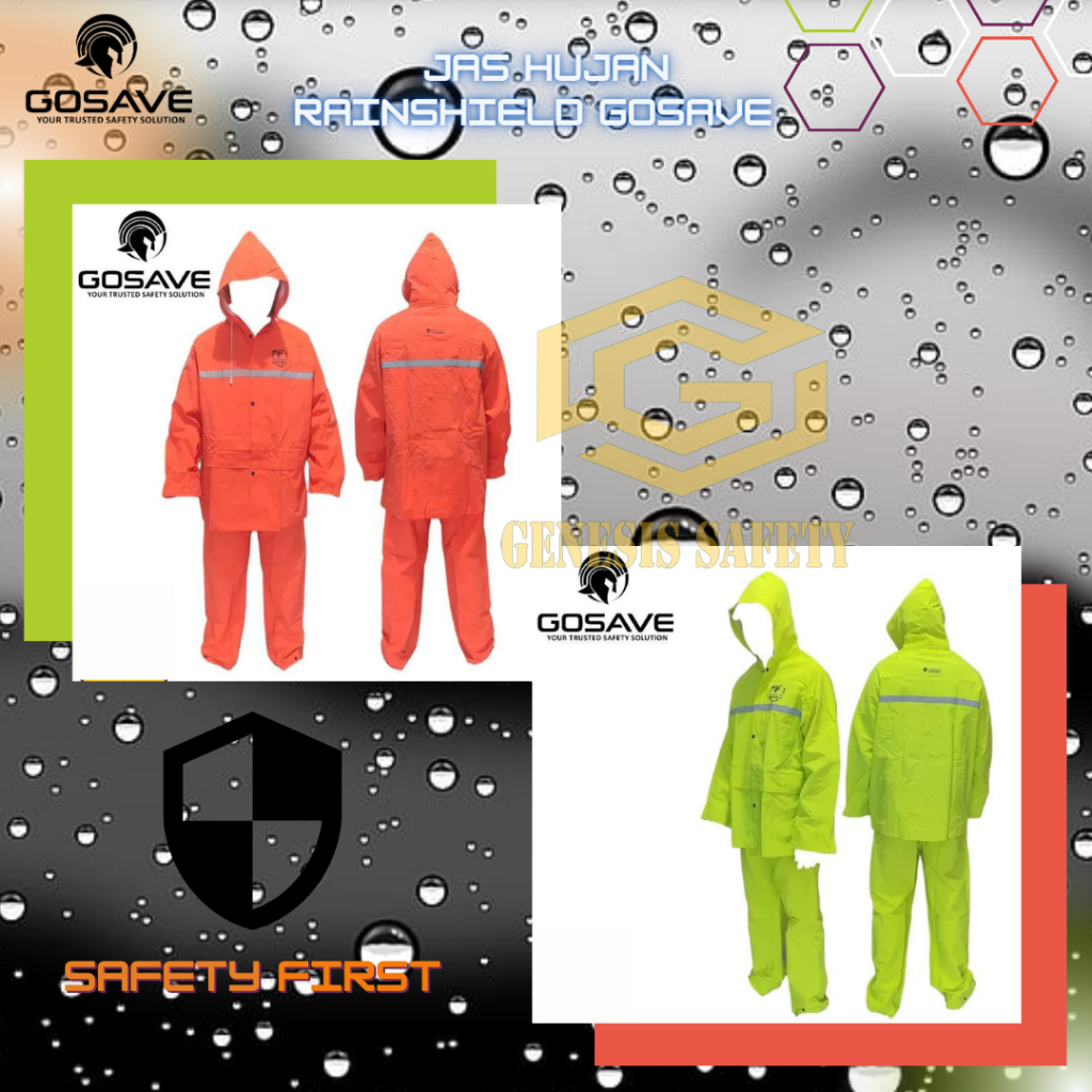 Jual Jas Hujan PREMIUM RAINSHIELD Industrial Safety Setelan Baju Celana ...