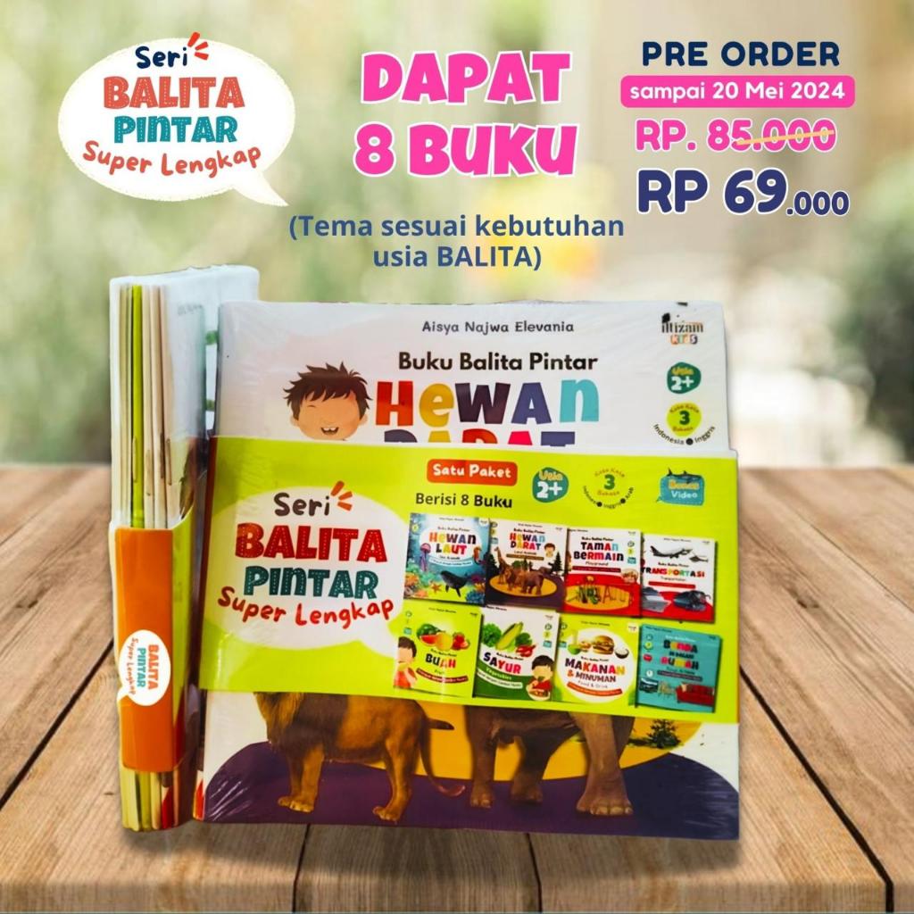 Jual Seri Buku Balita Pintar Super Lengkap | Shopee Indonesia
