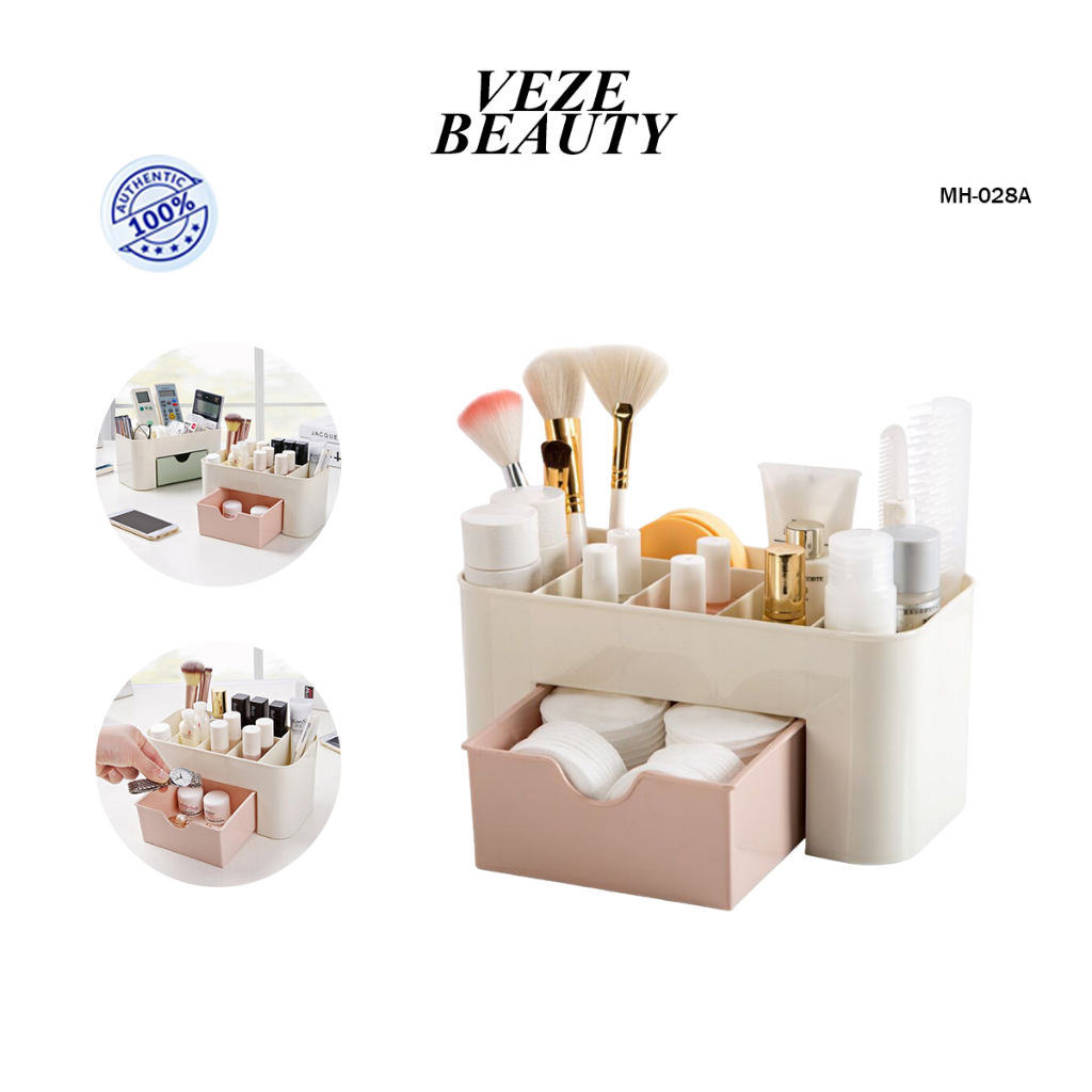 Jual Rak Tempat Kosmetik Plastik MINI / Rak Makeup MINI / Tempat Makeup ...