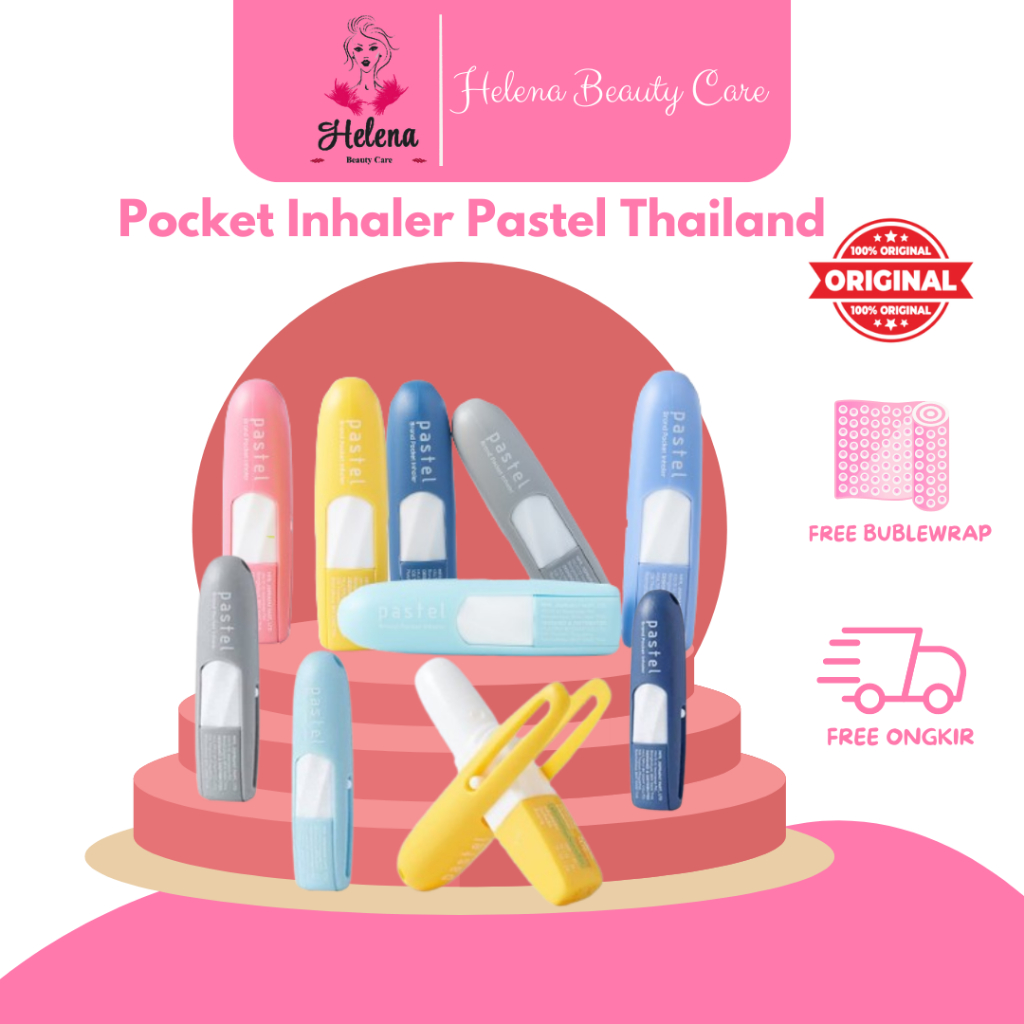 Jual [READY STOCK] Inhaler Pastel Pocket Inhaler Thailand 100% Original ...